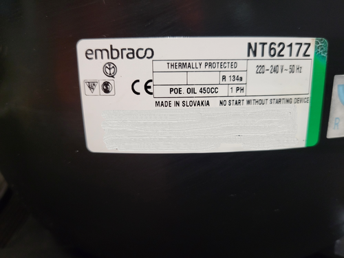 EMBRACO NT6217Z 3/4HP REFRIGERATION COMPRESSOR (RBD2.1) | eBay