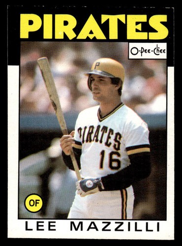 Lee Mazzilli Pittsburgh Pirates 1986 O-Pee-Chee #379 | eBay