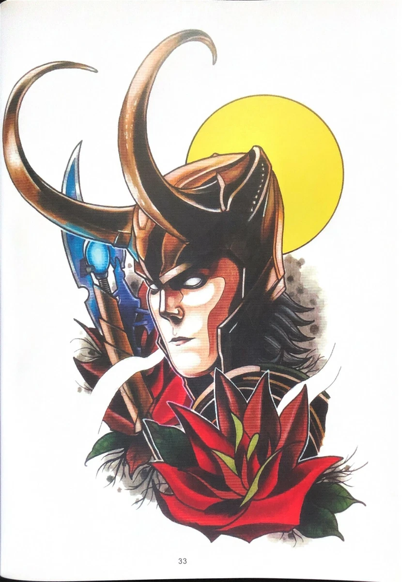 Loki Tattoo Designs