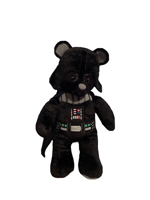 Build A Bear BAB Star Wars plush Darth Vader Retired Plush 18" With ...