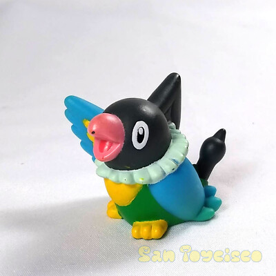 Pokemon Kids Finger Puppet Vinyl Figure - Chatot Nintendo Gamefreak Go ...