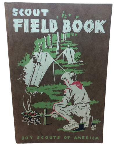 VINTAGE BOY SCOUTS OF AMERICA SCOUT FIELD BOOK 1956 OLD VTG SCOUTING ...