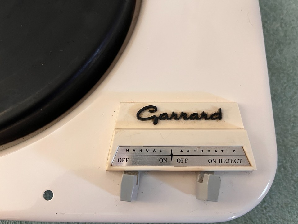 Vintage Garrard Type A 4 Speed Automatic Turntable-Missing Headshell ...
