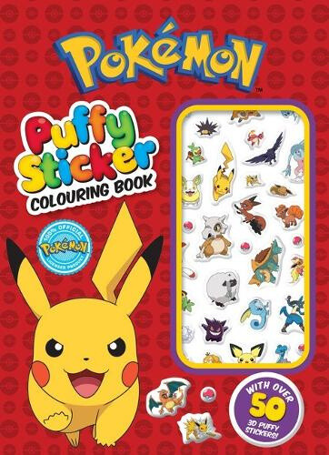 Pokemon: Puffy Sticker Colouring Book NEUF | eBay