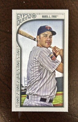 2015 Topps Gypsy Queen Mini #66 Joe Mauer #'d /199 Twins | eBay