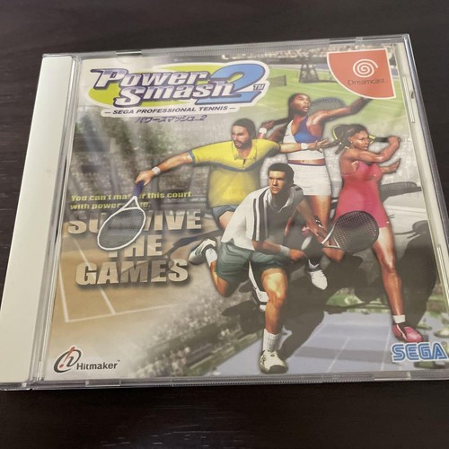 Power Smash 2 Sega Dreamcast DC sports games Boxed Manual 2001 used ...