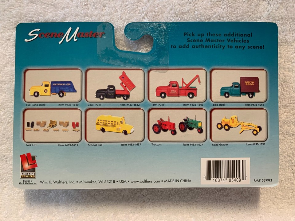 Life-Like Scene Master HO Scale Vehicles & Scene Essentials each sold ...