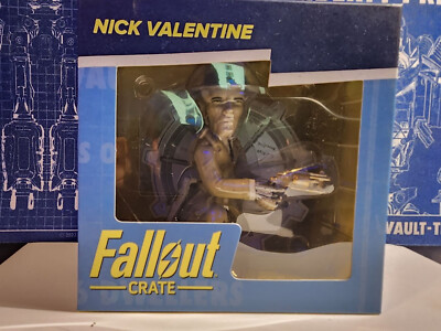 Fallout Crate Lootcrate Screen Shots Nick Valentine Figure Sealed New ...