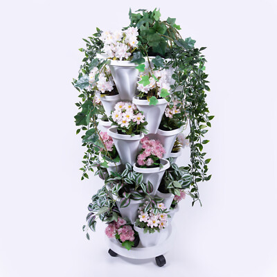 Strawberry Planter Stackers Hydroponic Convertibility Vertical ...