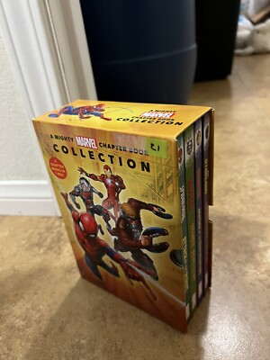 A Mighty Marvel Chapter Book Collection Box Set of 4 Hardcovers | eBay