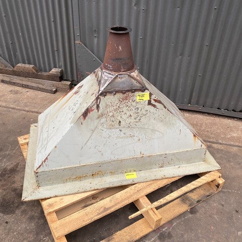 heavy duty steel bulker bag unloading hopper feeder funnel 1380 x 820 x ...