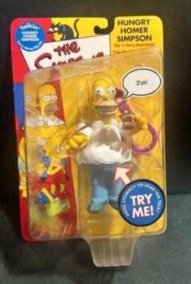 THE SIMPSONS - HUNGRY HOMER SIMPSON - CLIP ON RE:PLAY! 2000 | eBay