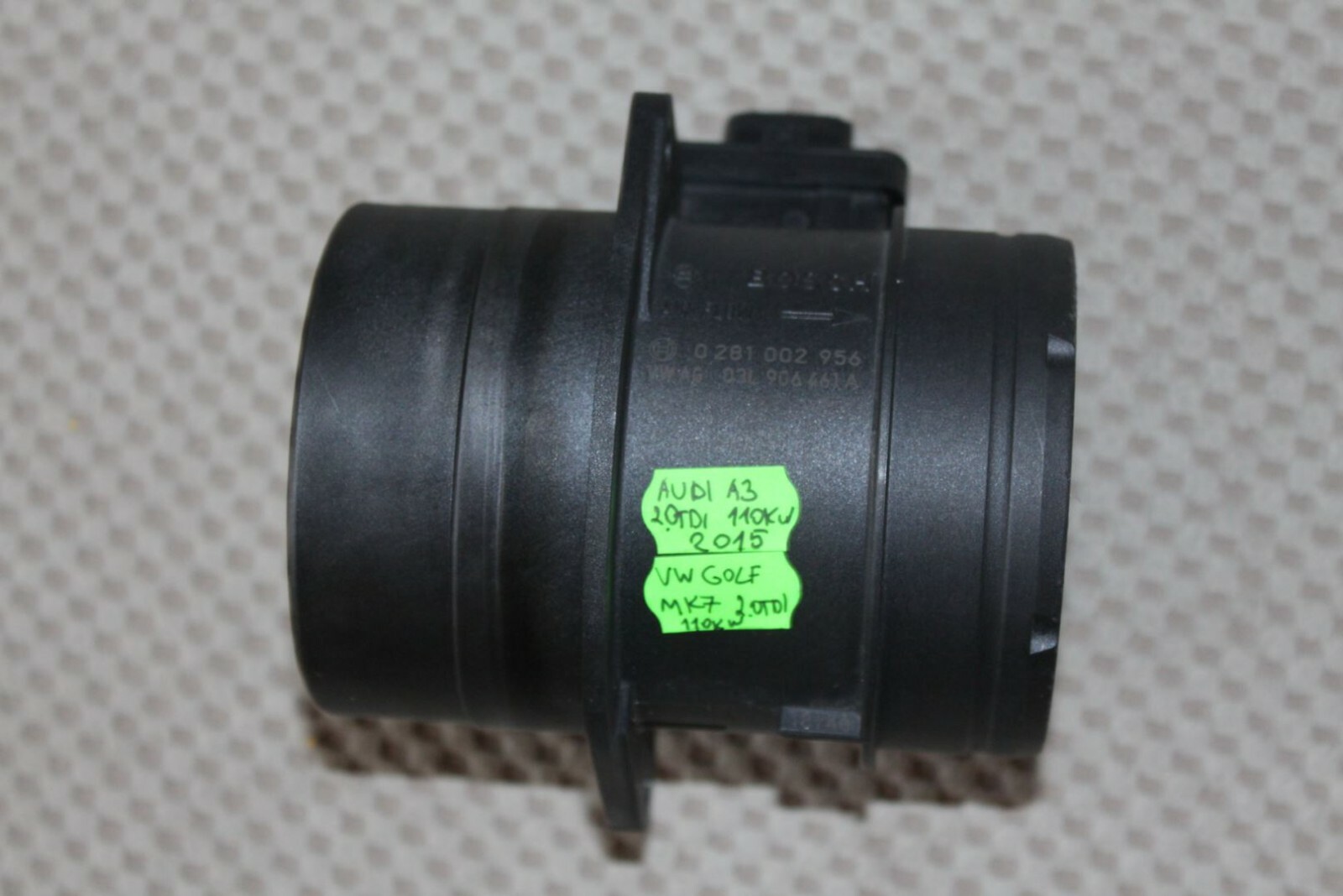 OE VW Volkswagen Golf mk7 VII 2.0TDI Engine Air Flow Meter MAF BOSCH ...