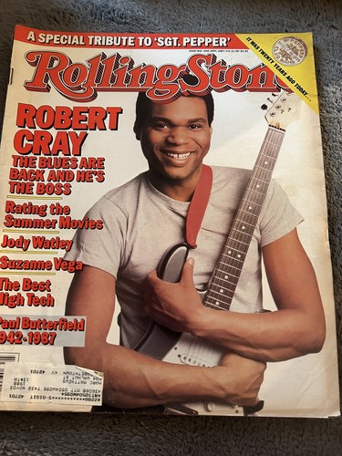 Rolling Stone Magazine June 18, 1987 #502 Robert Cray | eBay
