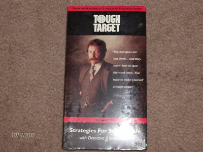 "Tough Target Strategies For Staying Safe" NEW VHS! Defective J.J ...