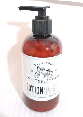 Twisted Tomboy VANILLA + PATCHOULI bath + body lotion 8 fl oz vegan | eBay