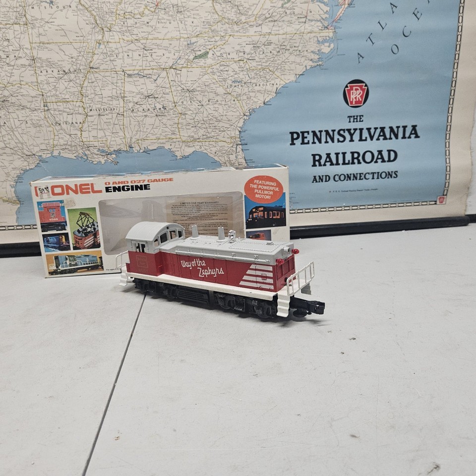 Lionel 6-8057 O Gauge Burlington SW1 powered locomotive. | eBay