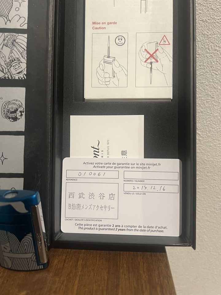 S.T.Dupont Turbo Lighter Oda Eiichiro 2014 Purchase Onepiece | eBay