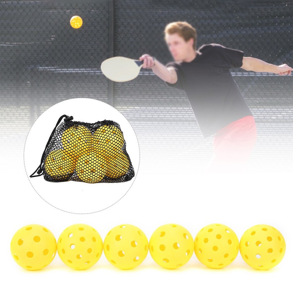Umweltschutz PE Yellow High Bounce Pickleball Ball Sport Equip CH ...