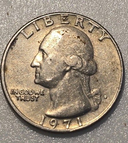 1971 D Washington Quarter ** ERROR MINT MARK FILLED | eBay