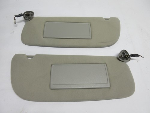 94-01 Dodge Ram Sun Visor Set Pair Left Right Driver Passenger Lighted ...