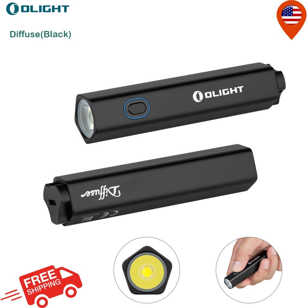 Olight Diffuse Strobe Mode 700 Lumens Rechargeable EDC Pocket ...
