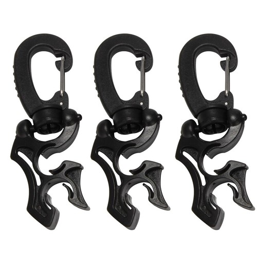 3 Pcs Diving Hose Holder Clip Scuba Diving BCD Hose Clip with Snap ...