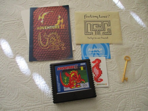 ADVENTURE II - Original Atari 5200 Homebrew Game - New - All Inserts ...