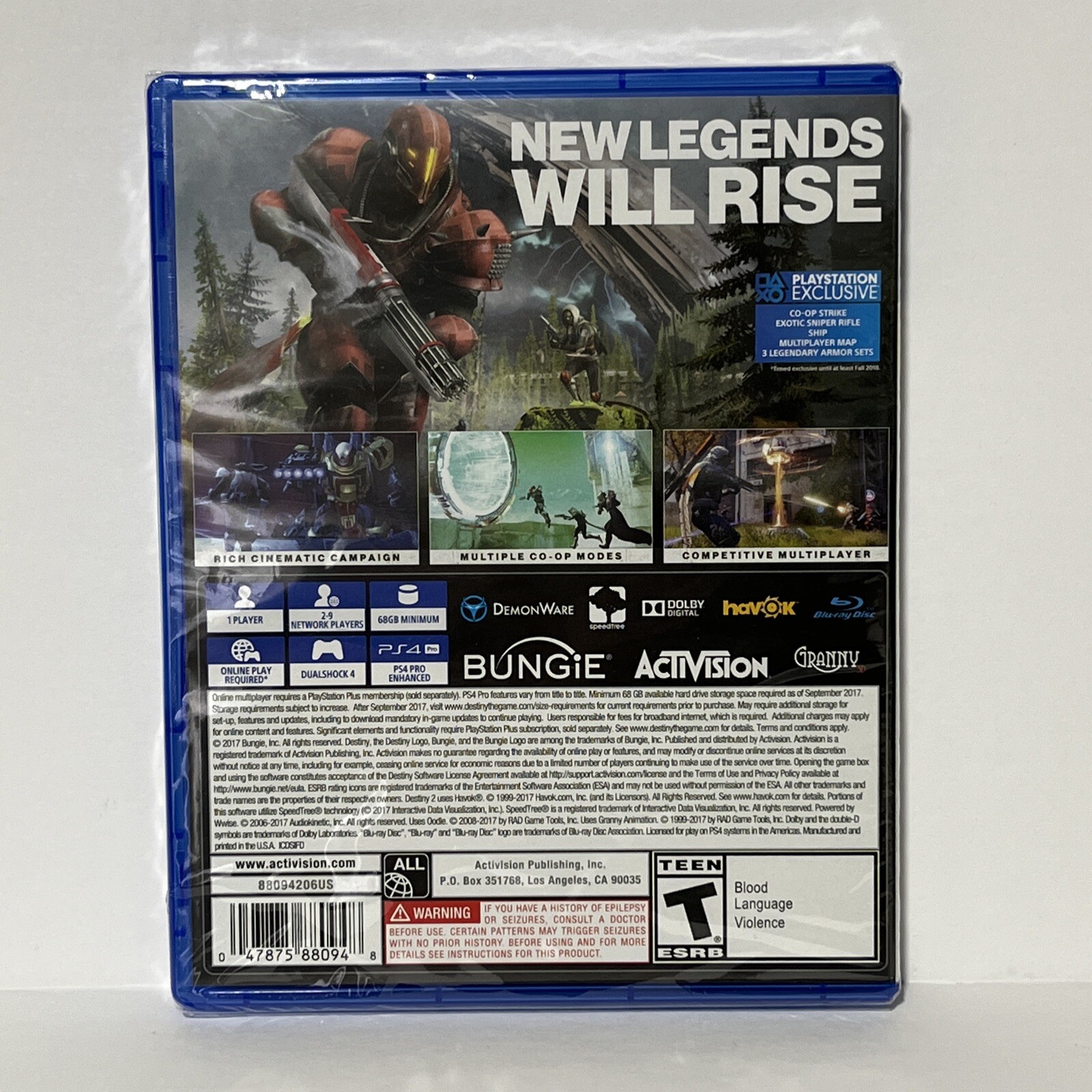 Destiny 2 - Standard Edition - Sony PlayStation 4 for sale online | eBay