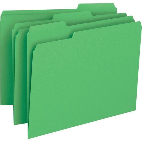 Business Source Color-coding 1-Ply File Folders - BSN65777 | eBay