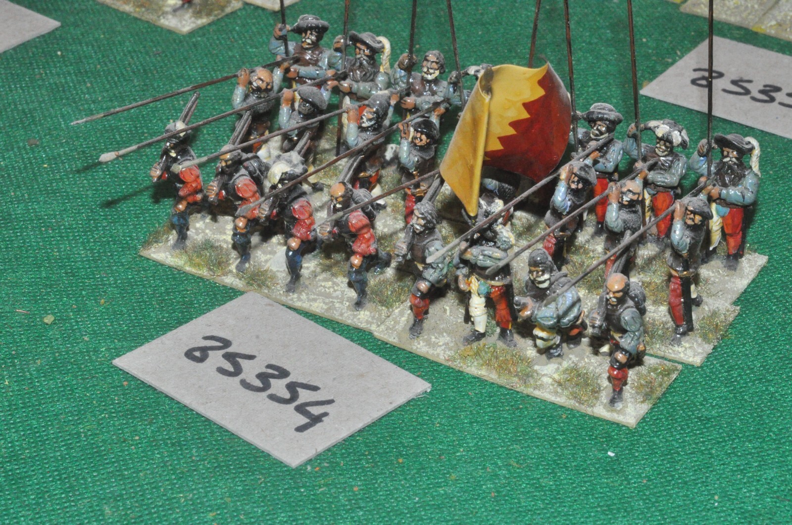 28mm renaissance / german - landsknecht pikemen 24 figs - inf (85354 ...