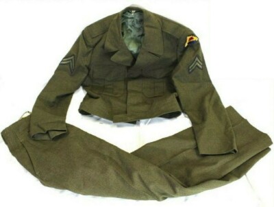 American World War II George S Patton Seventh Army Uniform WWII Two ...