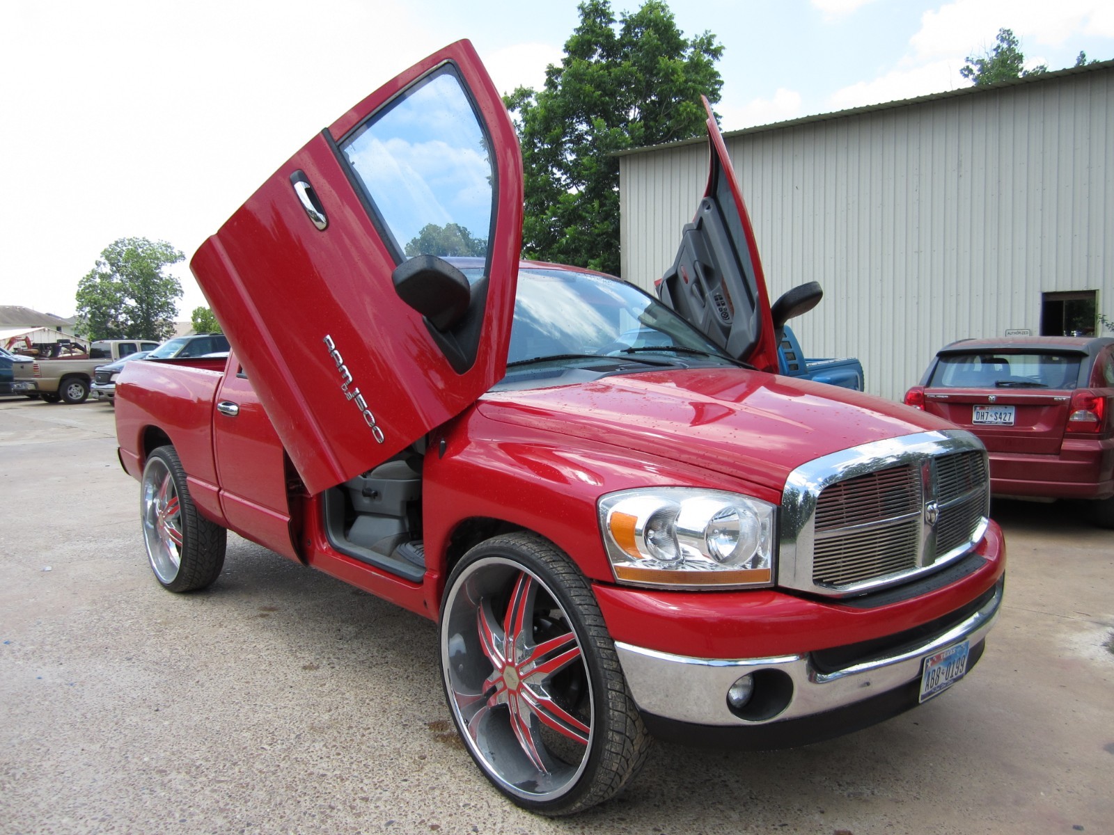 Dodge Ram 2002 2003 04 05 06 07 2008 Vertical doors inc. bolt on lambo ...