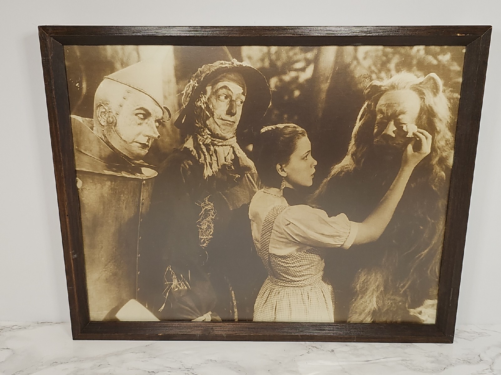 Movie Print- The Wizard Of Oz, Dorothy Tin Man Reproduction - 14" x 11 ...