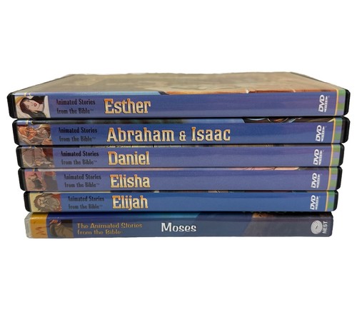 Living Scriptures/Nest Animated Stories from the Bible (Lot of 6 DVDs ...