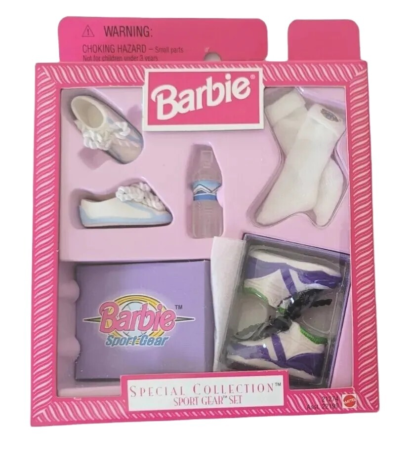 1998 Mattel Barbie Special Collection Sport Gear Set Boxed for sale ...