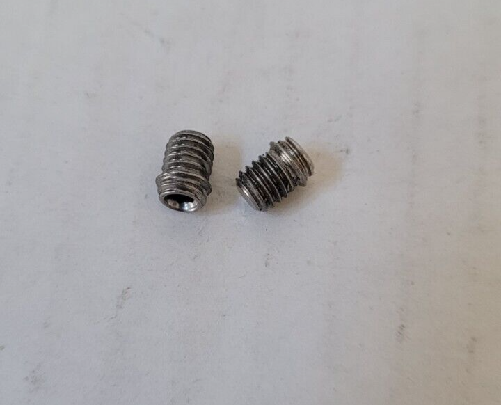 Pair of 2 Kwikset Set Screw Passage Privacy Bed/Bath Hall/Closet Door ...