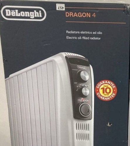 DELONGHI DRAGON 4 ELECTRIC OIL-FILLED RADIATOR | eBay UK
