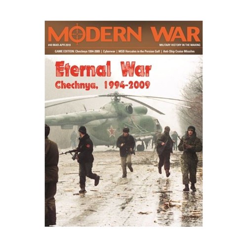 Decision Games Modern War #40 w/Eternal War - Chechnya, 1994-2009 Mag ...
