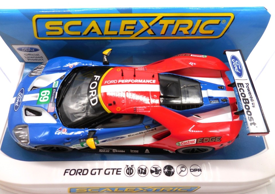 Scalextric Ford GT GTE Le Mans 2017, #69 1/32 Slot Car *DPR* C3858 ...
