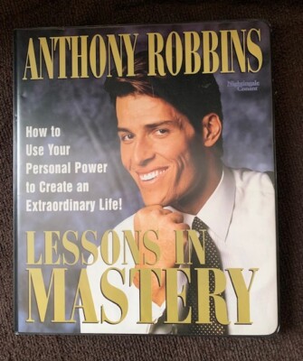 Anthony Robbins Lessons in Mastery Cassette Tapes Motivational ...