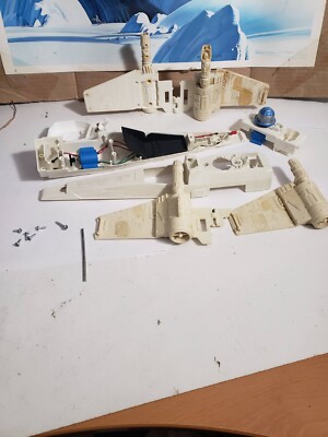 Vintage X-wing Parts Lot with Issues Project or parts 1977 | eBay