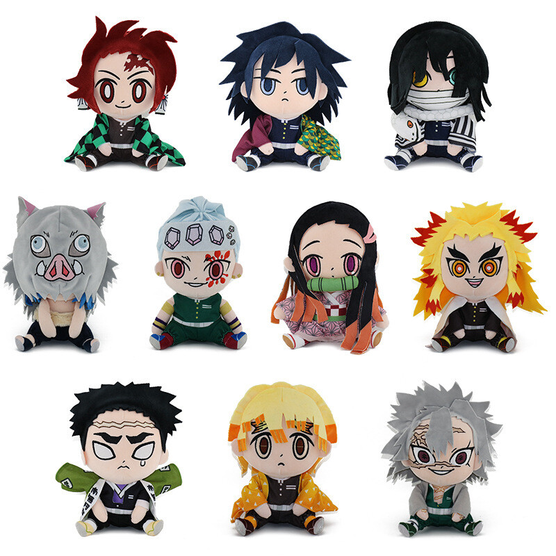 Puppet Demon Slayer Uzui Tengen Anime Original Toy Cosplay Cute Plush ...