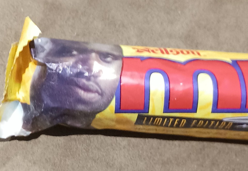 Unopened SHAQUILLE O’NEAL Limited Edition Mr. Big Chocolate Bar 1995 ...