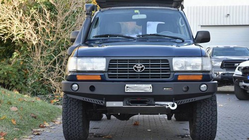 TOYOTA LAND CRUISER LC 80 SERIES FRONT STEEL BUMPER WINCH OFF ROAD 4X4 ...