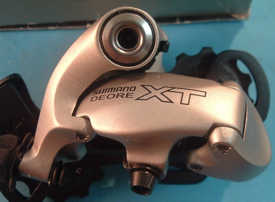 Shimano Deore XT RD-M750 Rear MTB Derailleur -NEW / NOS 3x9-Speed- GS ...