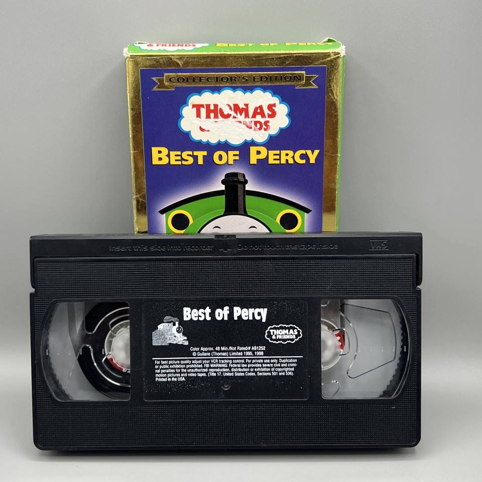 Thomas The Tank Engine & Friends Best of Percy Collector’s VHS Tape ...