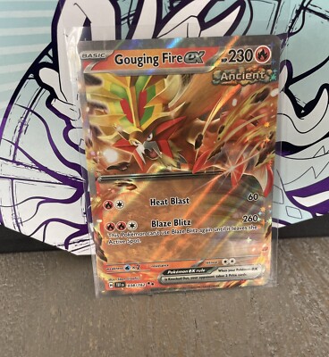 Pokemon TCG: Gouging Fire EX 038/162 - SV: Temporal Forces - Double ...