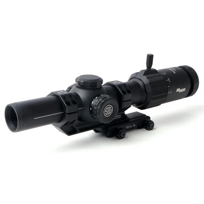 Sig Sauer TANGO MSR 1-6x24mm Scope SFP Illuminated Red BDC6 Reticle ...