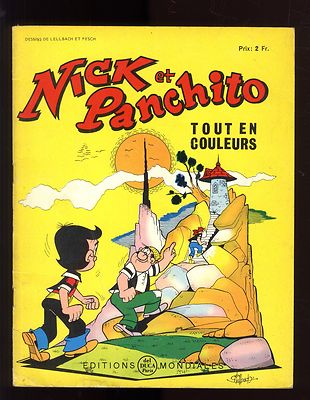 NICK et PANCHITO n°9 LELLBACH / PESCH EO 1964 Editions Mondiales | eBay